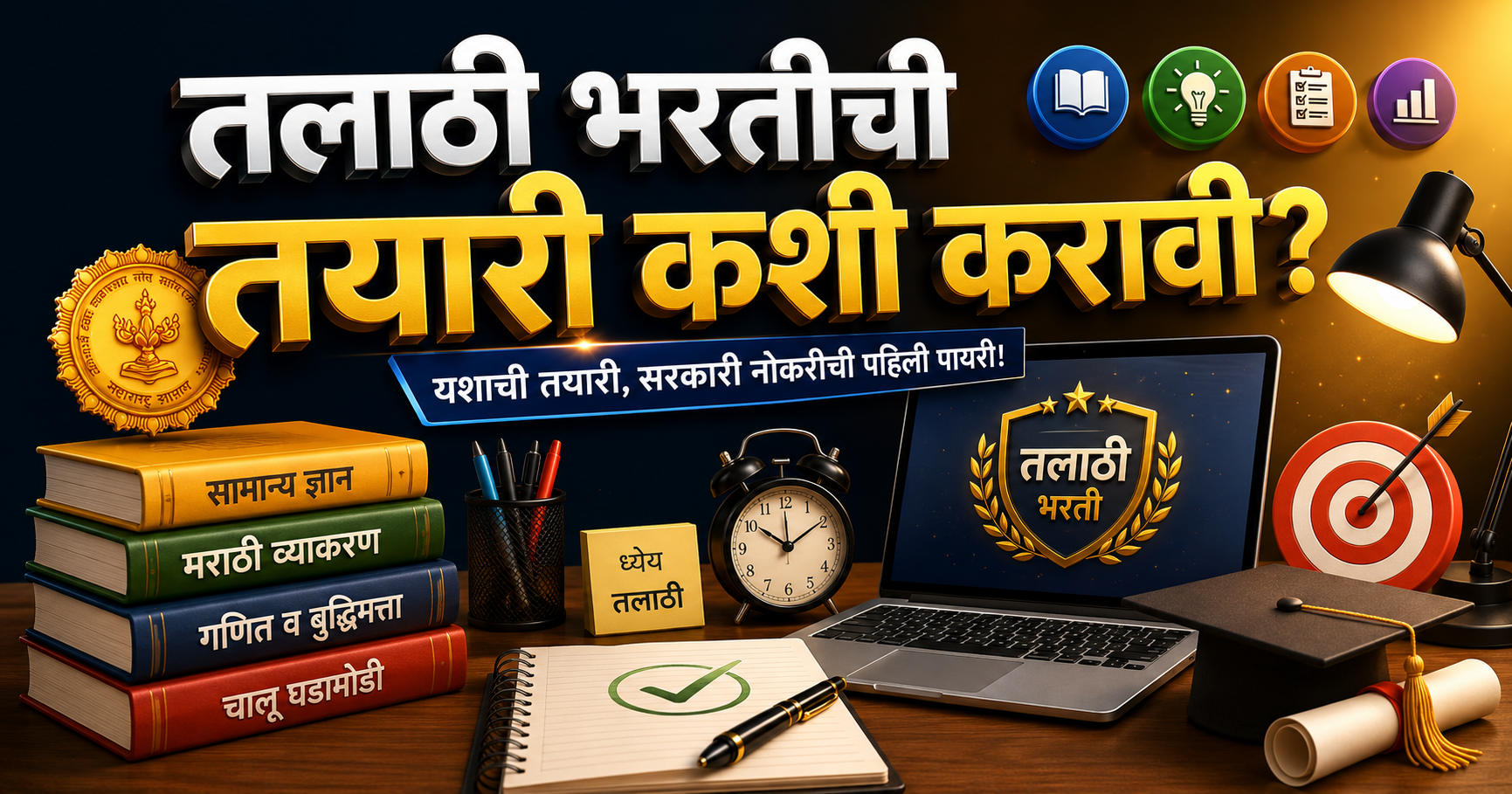 तलाठी भरतीची तयारी कशी करावी (How to Become a Talathi in 2026) Best ...